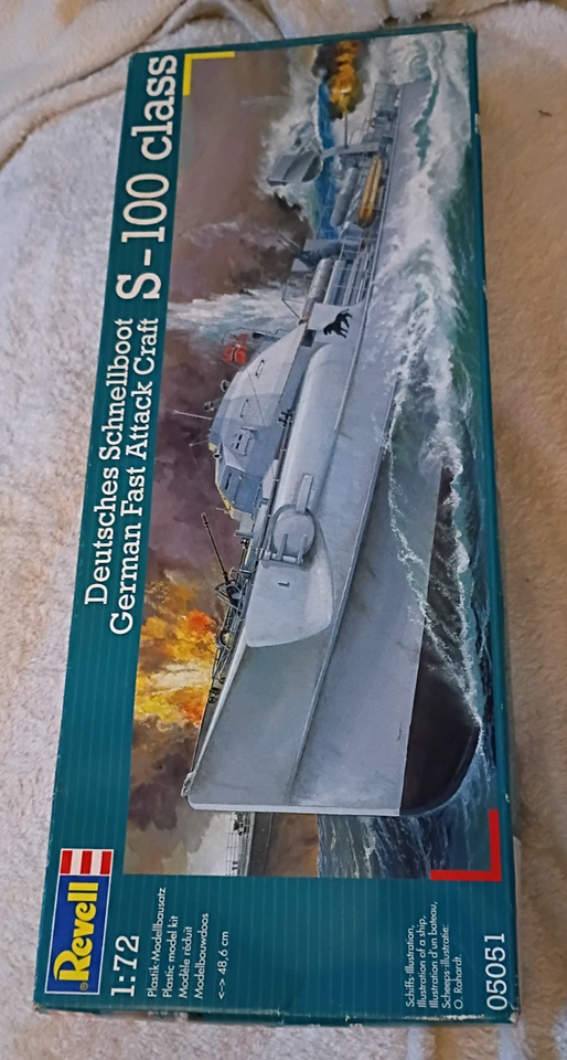 Revell 1/72 Scale Model Schnellboot German Fast Attack Craft S-100 ...