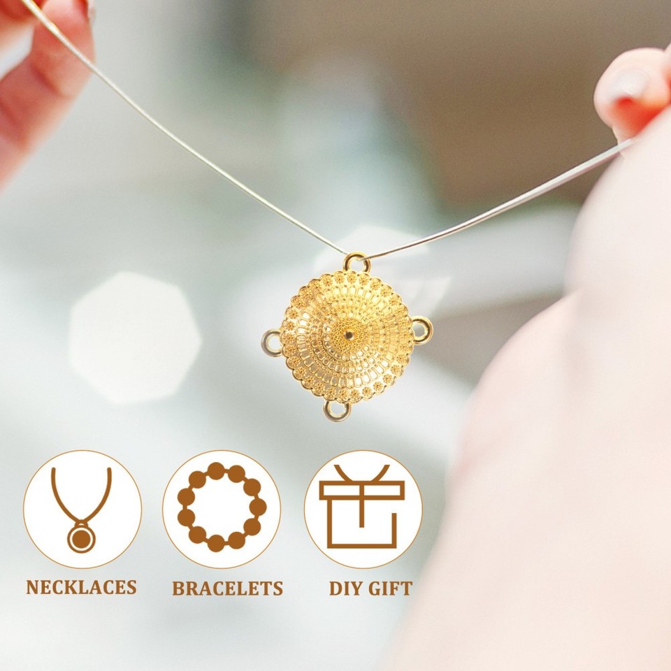 20 Pcs Jewelry Parts Charms for Crafts Connector Making Alloy Dangle ...