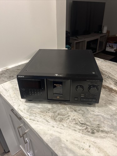 Sony CDP-CX355 300 Disc CD Player Changer For Parts Or Repair TABLE ...