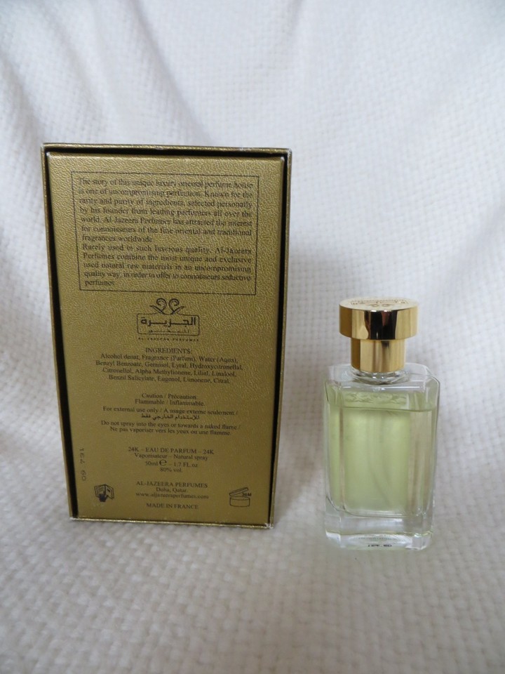 Gold Collection 24K by Al Jazeera Perfumes Eau de Parfum 50ml Spray ...