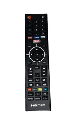 Remote Control For Element KY49C178F E4SW5518 E2SW5018 E2SW3918 Smart ...