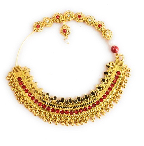 Indian Traditional Uttarakhand Pahadi Nathuli Garhwali Nath Jewellery ...