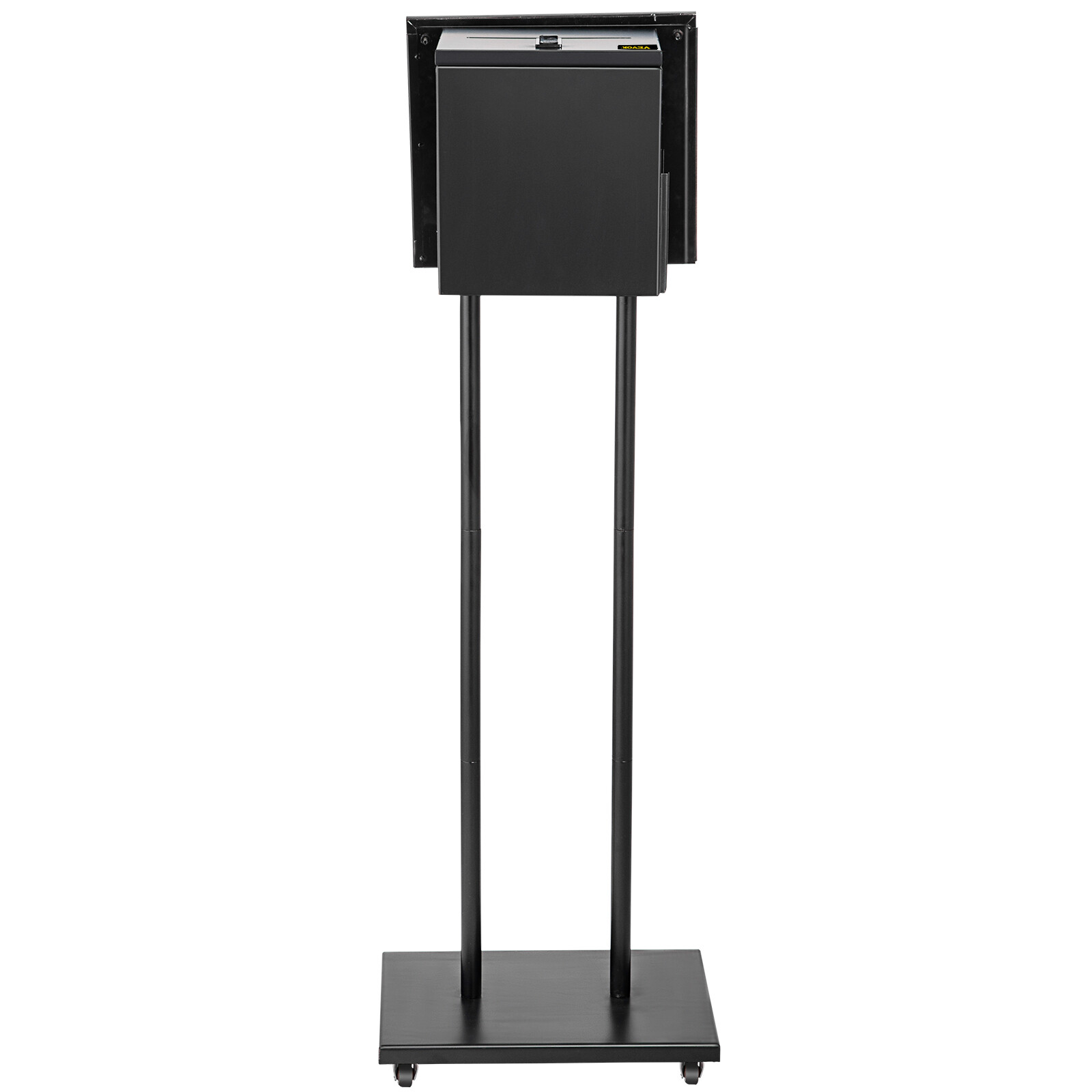 VEVOR Floor Standing Suggestion Box Donation Box w/ Stand & Rolling ...