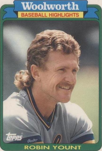 1990 Topps Woolworth Baseball Highlights - Robin Yount #1 for sale ...
