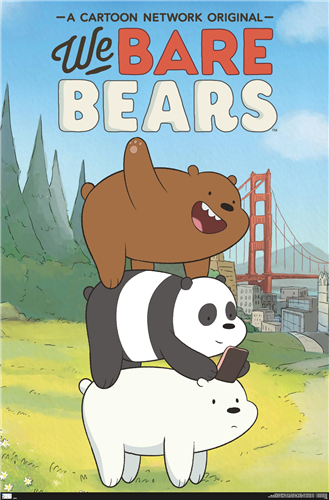 We Bare Bears - Affiche D'Art Clé - 22x34 20004 | eBay