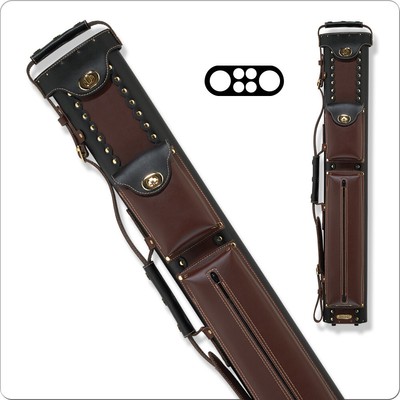 InStroke ISC24 Cowboy 2x4 Leather Pool Cue Case - Brown | eBay