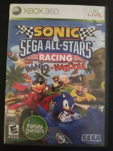 Sonic & Sega All-Stars Racing (Microsoft Xbox 360, 2010) | eBay