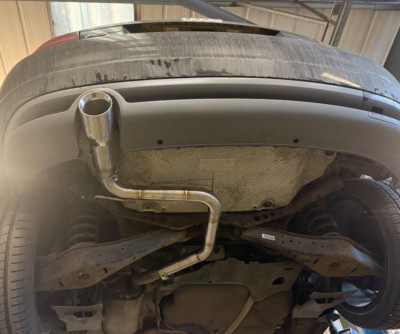 PIPE DYNAMICS AUDI A3 8P Sportback 1.6i 102Hp - Back Box Delete Muffler ...