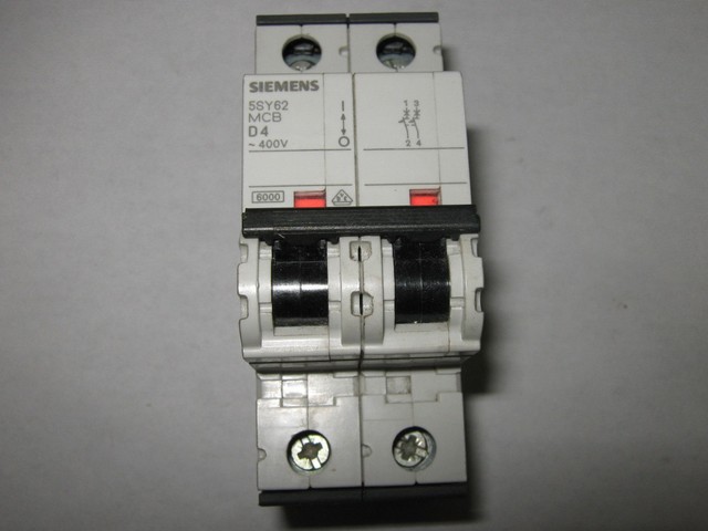Siemens 5sy62 MCB D4 Circuit Breaker for sale online | eBay