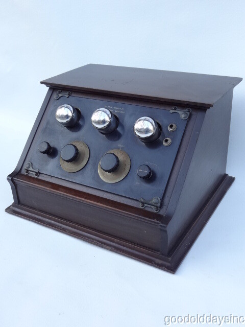 1923 Colin B. Kennedy Co. Exposed Tube Radio - St Louis & San Francisco ...