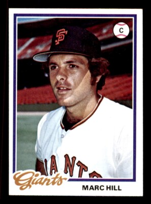 1978 Topps Baseball #359 Marc Hill NM/MT *d12 | eBay