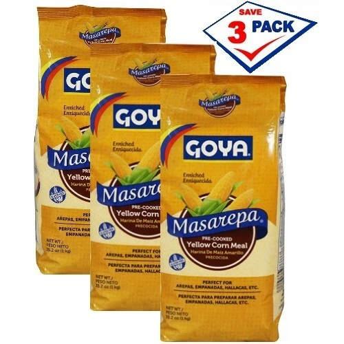 E Pallet Goya Masarepa Pre-Cooked Yellow Corn Meal Oz, 57% OFF