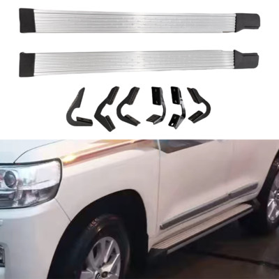 2Pcs Running Board Side Step Fit Toyota Land cruiser 70 Series LC70 ...