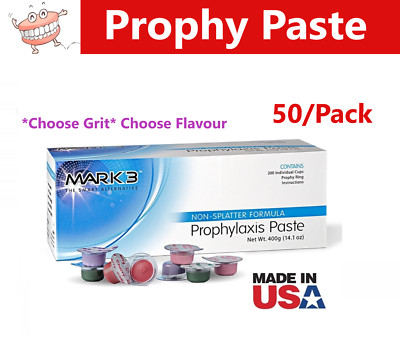 Dental Prophy Paste Prophylaxis Non Splatter Extra Coarse Fine Coarse ...