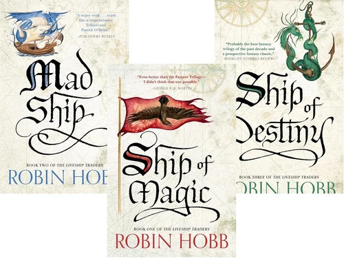 Ship of Magic, Mad Ship, Ship of Destiny 3 books set by Robin Hobb The ...
