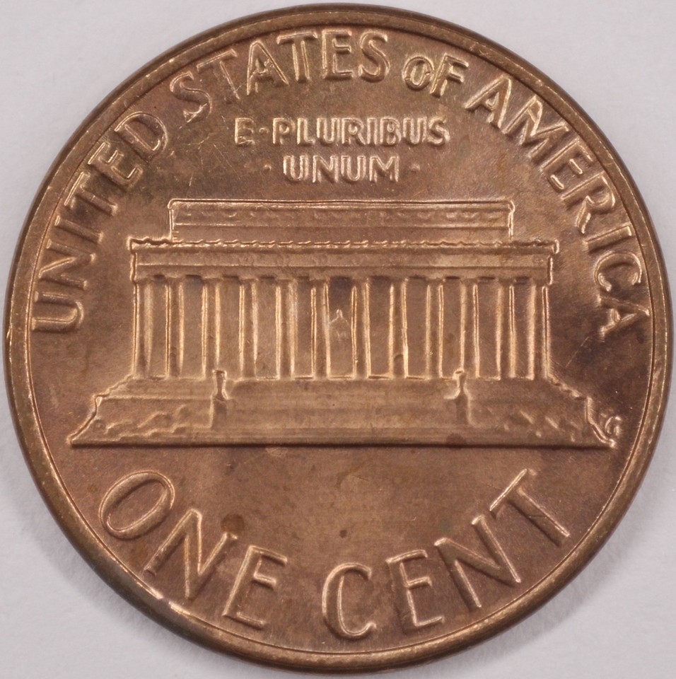 United States 1979 1 Cent Lincoln Memorial KM#201 Bronze | eBay