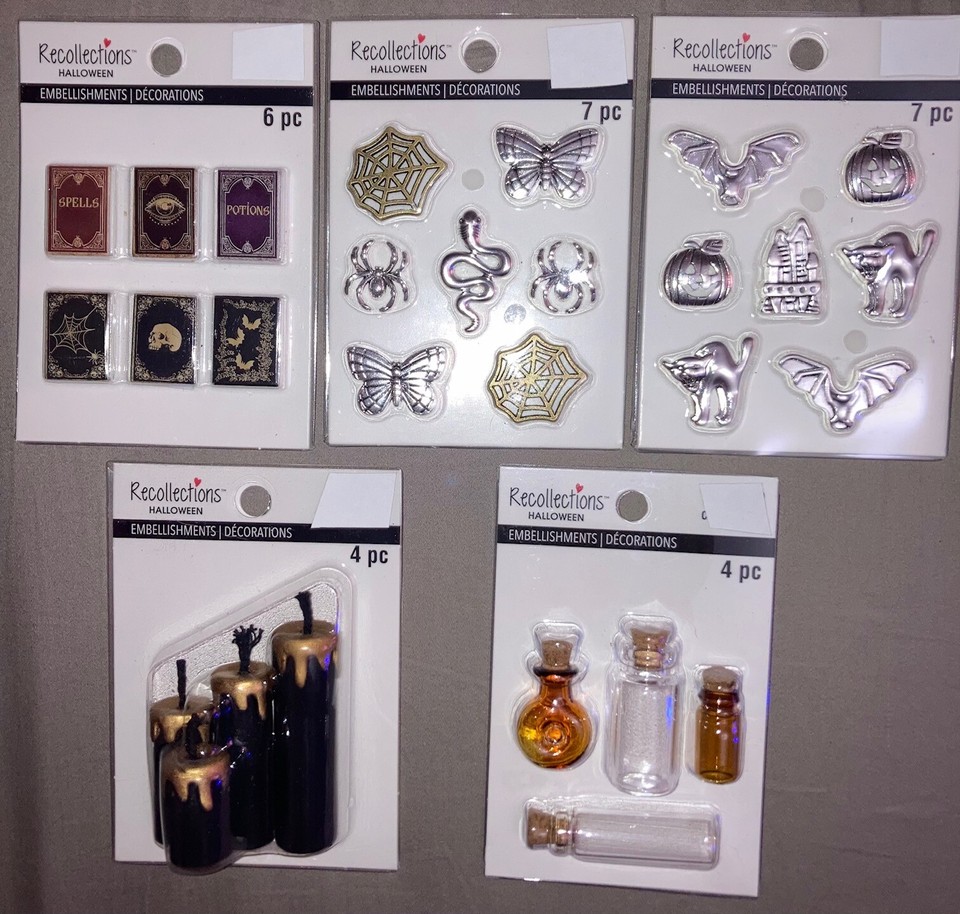 YOU CHOOSE Recollections Halloween Stickers/Die Cuts/Paper Pads/Stamp ...