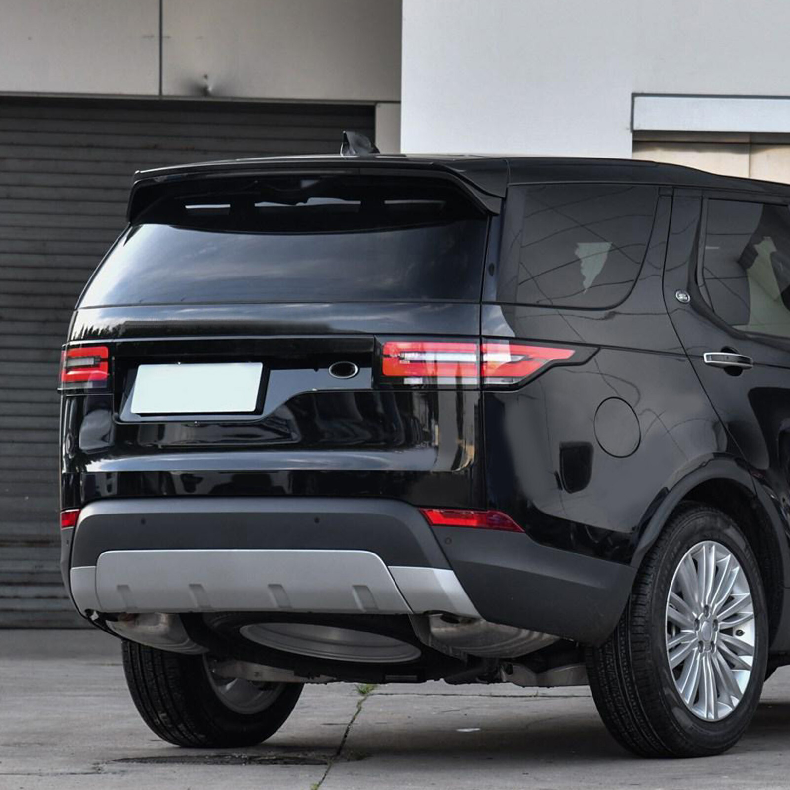 Silver Rear Bumper Guard Board Skid Plate Fit For 2017+ Land Rover ...