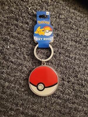 Pokemon Pokeball Keychain Key Chain Metal Key Ring Monster Backpack ...