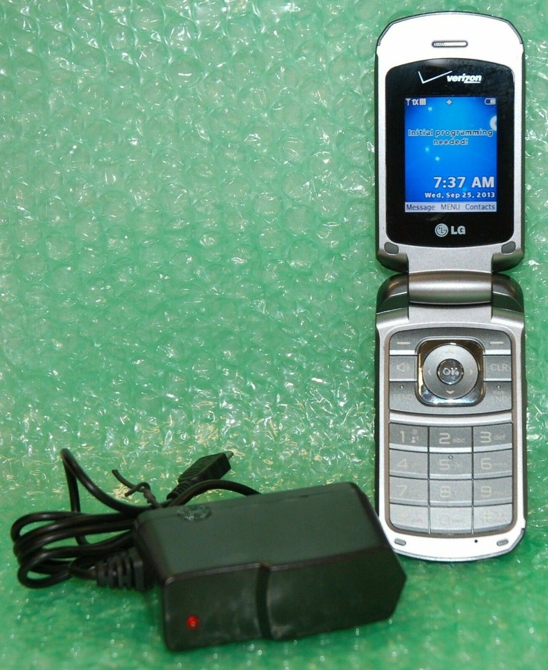 LG VX5600 Accolade GRAY Verizon Wireless Flip Cell Phone 1.3MP Cam ...