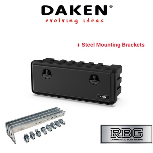 DAKEN Toolbox JUST 900 x 367 x 300 With BRACKETS 4x Truck Storage Box ...