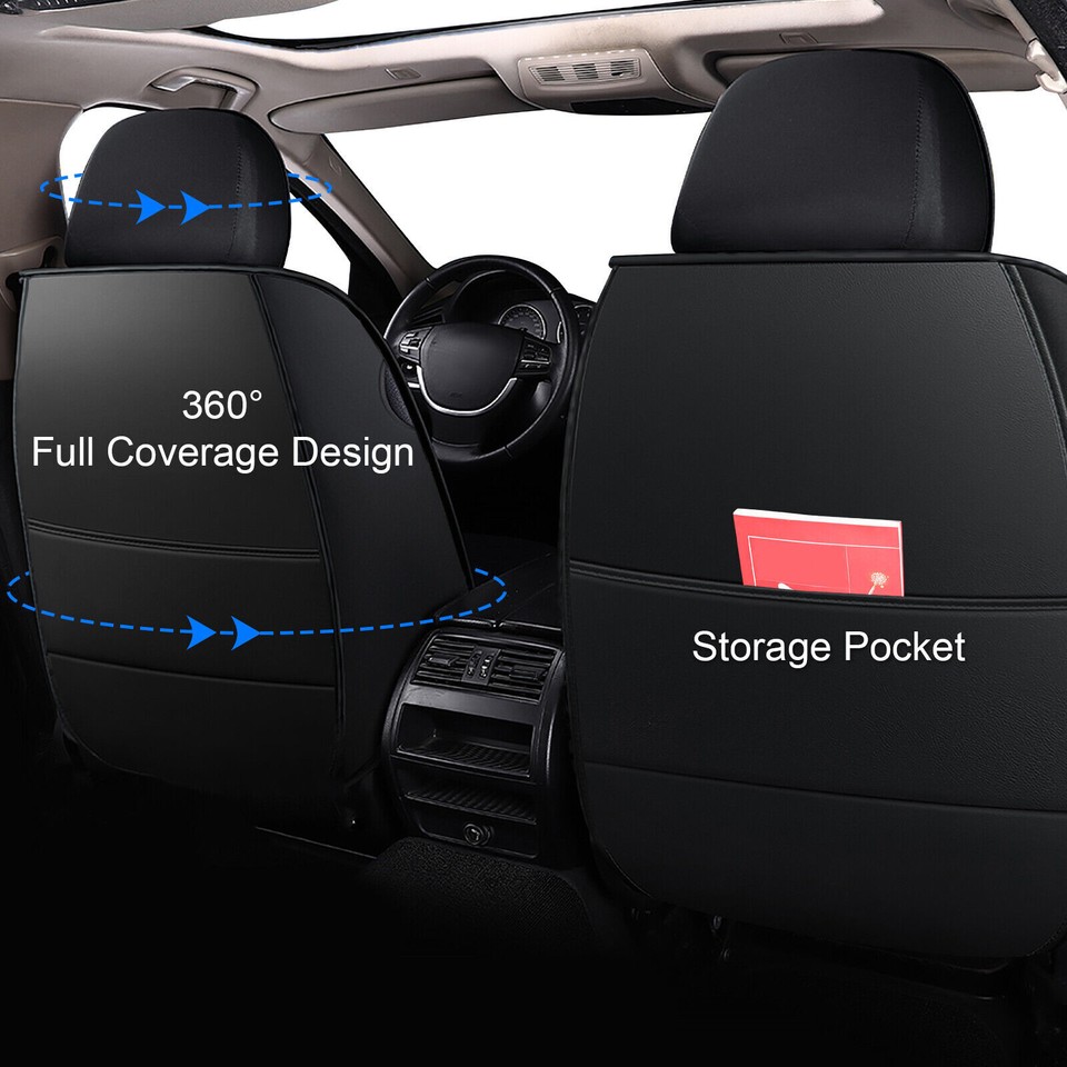 For Lexus Car Seat Cover Protectors Waterproof Leather Front Rear Seat ...