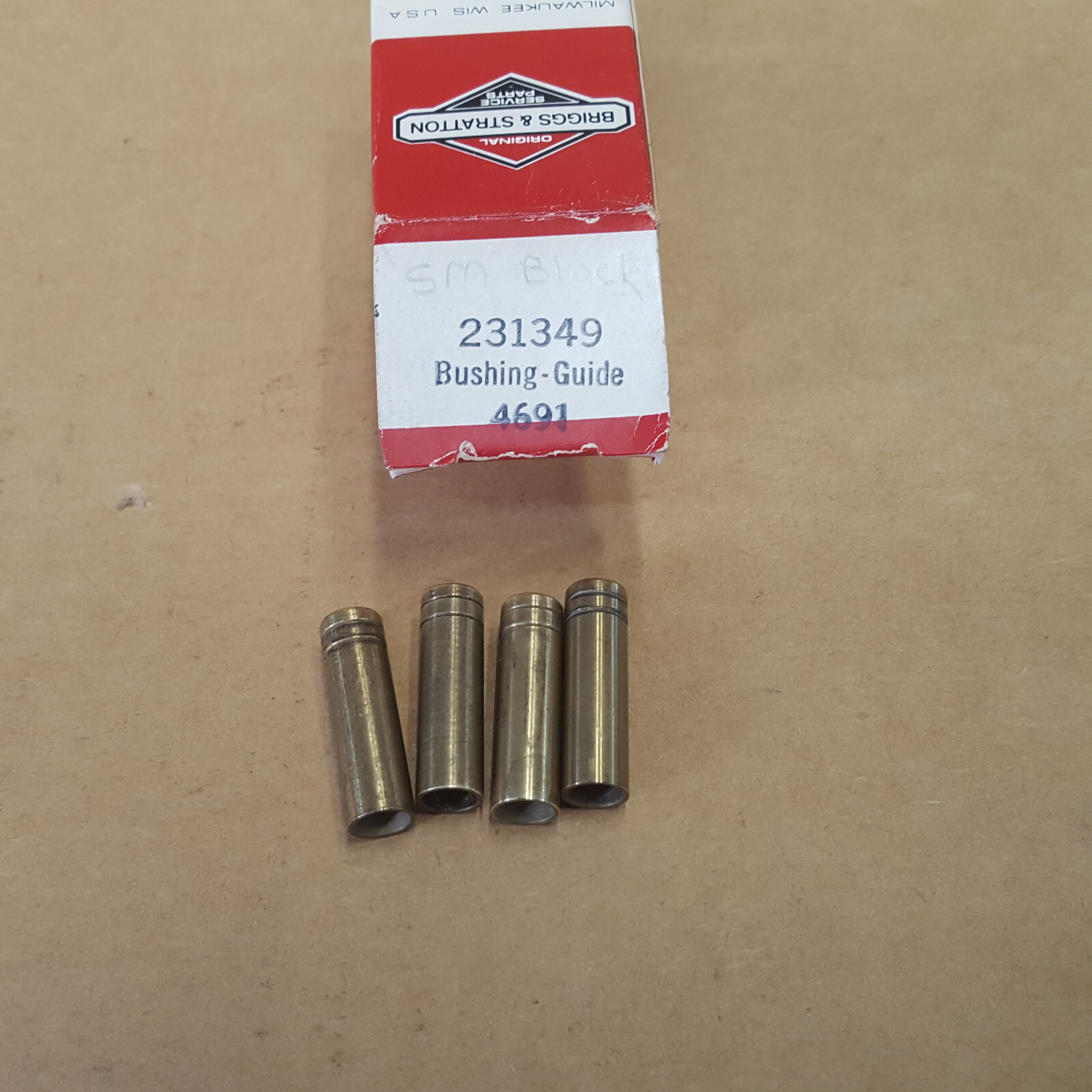 Genuine Briggs & Stratton 231349 Engine Valve Guide Bushing Lot of 4 | eBay