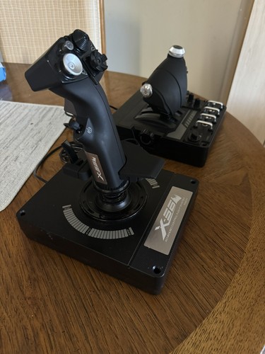 Logitech G X56 H.O.T.A.S Throttle and Joystick - Nearly New Condition ...