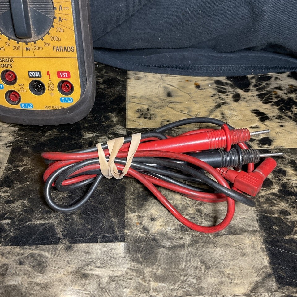 IDEAL Test-Pro Contractor-Grade Multimeter 3 Phase Rotation True RMS ...