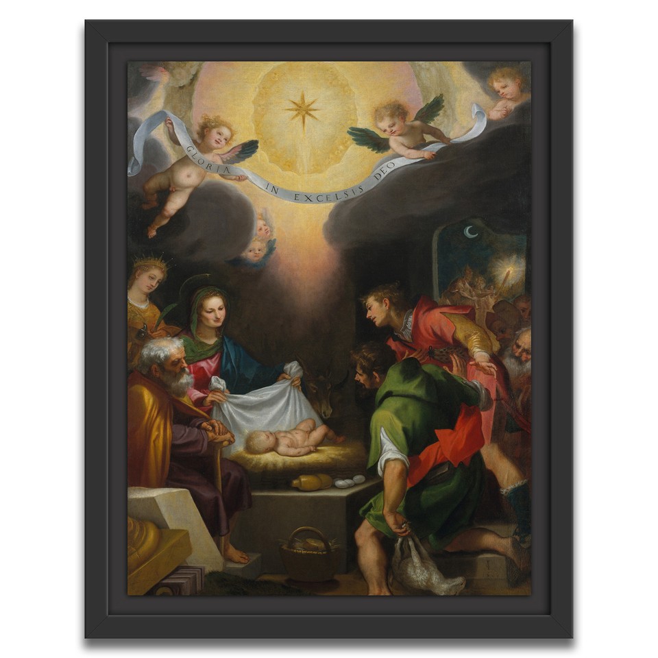 Kunstdruck Cigoli (Ludovico Cardi) (italienisch, Castello di Cigoli ...