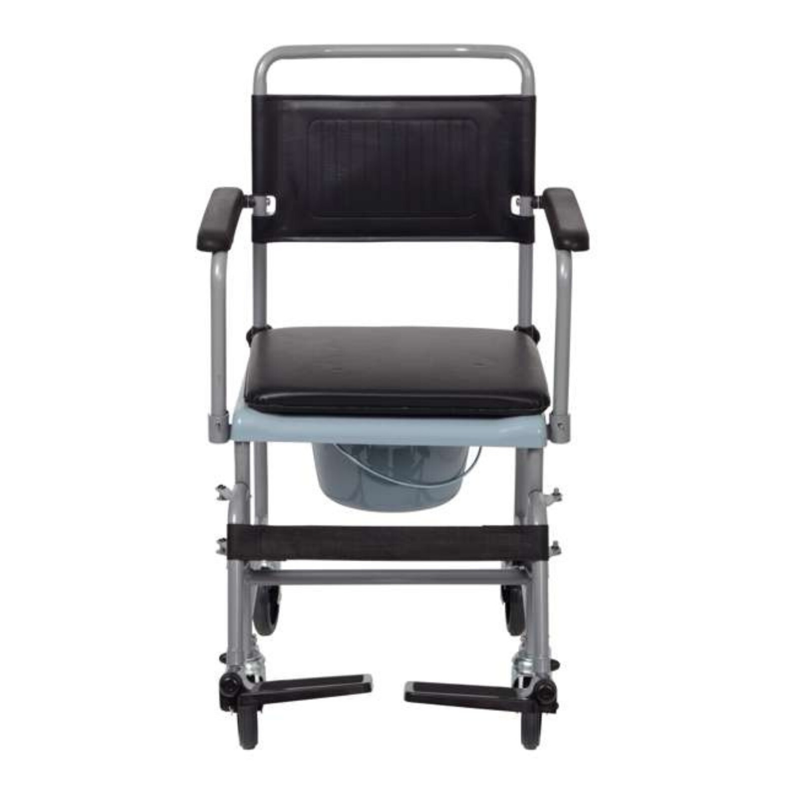 Drive Mobile wheeled glideabout toilet commode chair wheelchair with ...