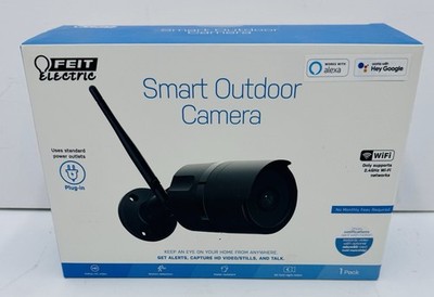 Feit Electric Smart Wi-Fi Camera 1080p Outdoor Camera NIB Alexa Hey ...