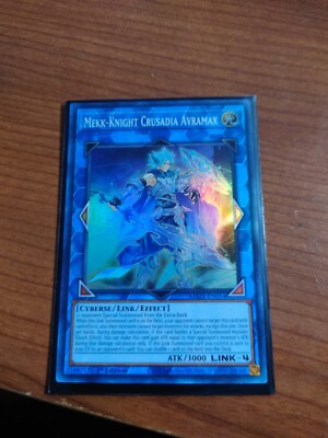 Yu-Gi-Oh! TCG Mekk-Knight Crusadia Avramax Maze of Memories MAZE-EN054 ...