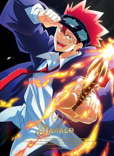MASHLE Vol.4 First Limited Edition Blu-ray + DVD + Booklet + Sticker ...