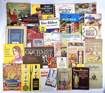 Vintage Recipe Cookbooks *CHOOSE* Betty Crocker Blue Ball Bakers Kerr ...
