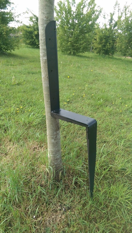 Easy Fence Post Repair Support For Corner And Round Post Or Tree Brace ...