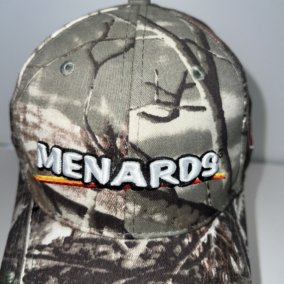 Menards Camouflage Greens/Browns Hat cap Hook Loop Rheem Logo & Ideal ...