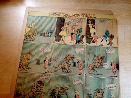 RARE BUSTER BROWN/LION PAGE/OUTCOULT/MAUD OPPER-ORIGINAL FULL-1906 ...