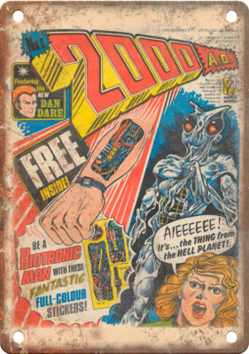 Vintage Comic Book Toy Ad 12" x 9" Reproduction Metal Sign J801 | eBay