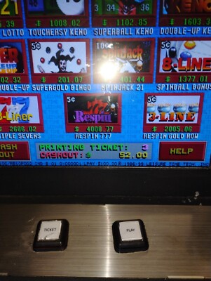 Pot o Gold / POG 510 with metal cabinet and bill accepter. Pot Of Gold ...