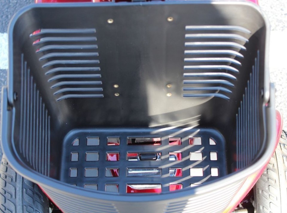 Pride Mobility Black FRONT BASKET for Victory, Go-Go Sport, Pursuit ...