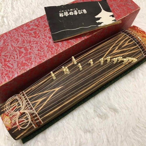 Koto 13strings portable stringed acoustic wooden harp zither musical ...