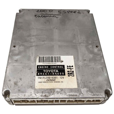 OEM Engine Control Module ECU Toyota Tacoma 2.4L L4 Gas 2000 w/MT ...