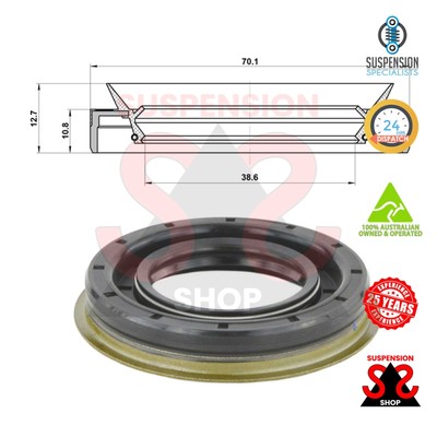 Rear Axle Shaft Seal, Differential Suit MERCEDES-BENZ 124 230 E (124. ...