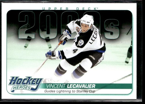 2014-15 U D #HH71 Vincent Lecavalier Tampa Bay Lightning Hockey Heroes ...