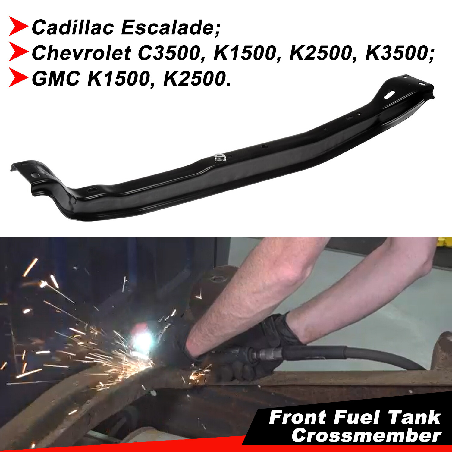Front Fuel Tank Crossmember For Escalade /Chevrolet /GMC K1500 K2500 ...