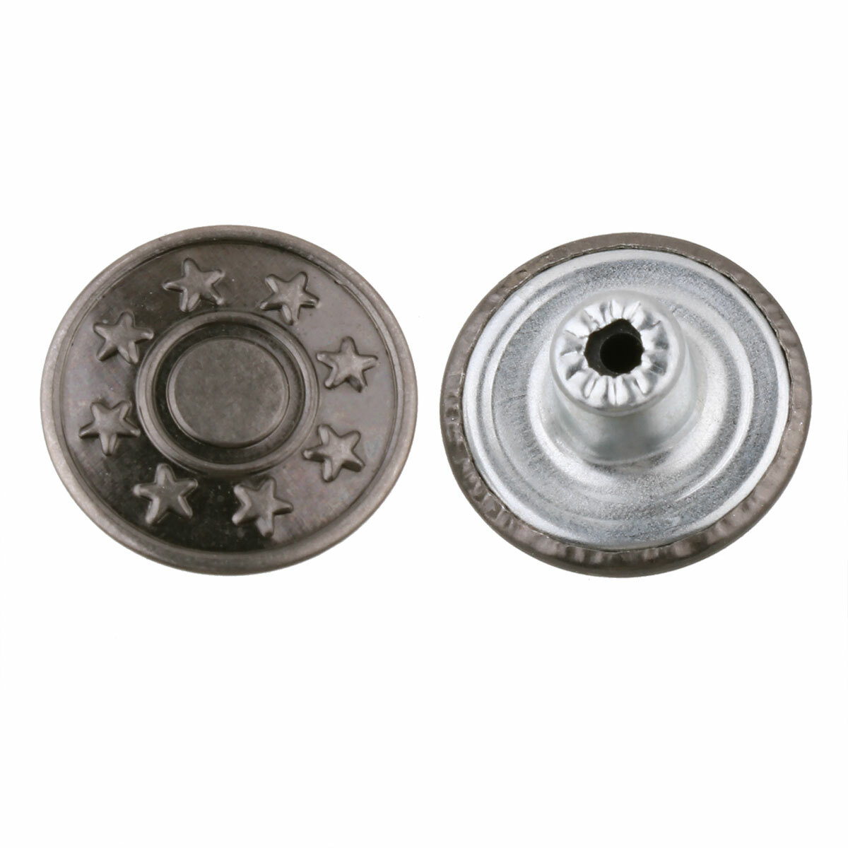 Snap Fasteners New 20Sets 10mm Metal Leather Pressure Buttons Sewing ...