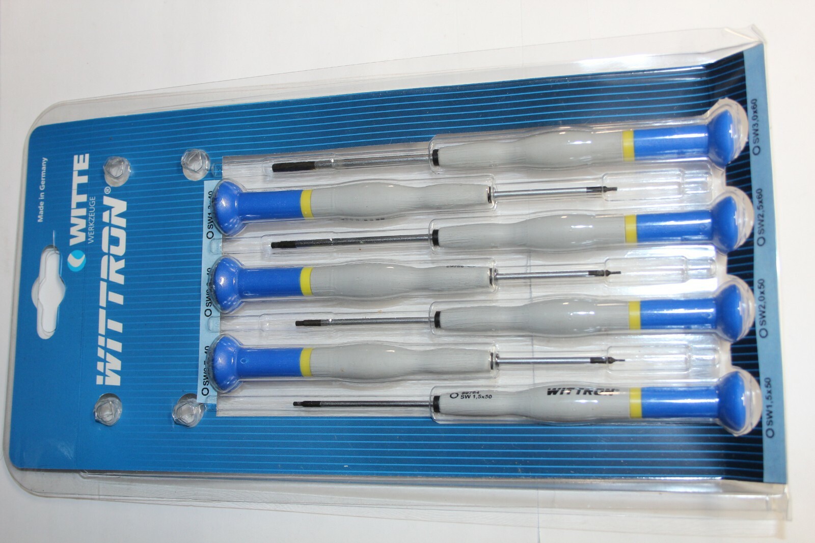 WITTE Wittron Precision HEX Screwdriver Set 7-Piece GERMANY NOS | eBay