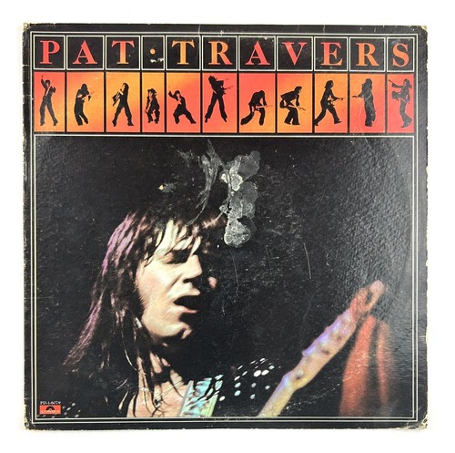 Pat Travers - Self Titled 1976 Promo LP Vinyl Album Record Pitman ...
