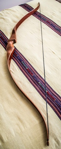 Indian Archery "Savage" 58" L 50# draw new string new arrow rest Limbs ...